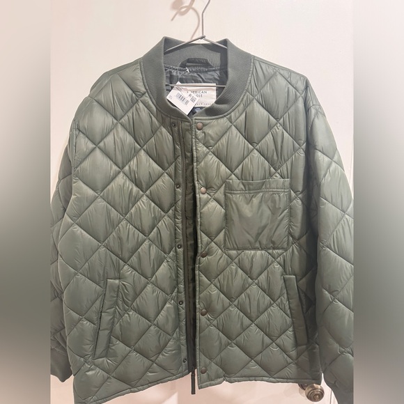 American Eagle Outfitters | Jackets & Coats | New Forrest Green Mens ...